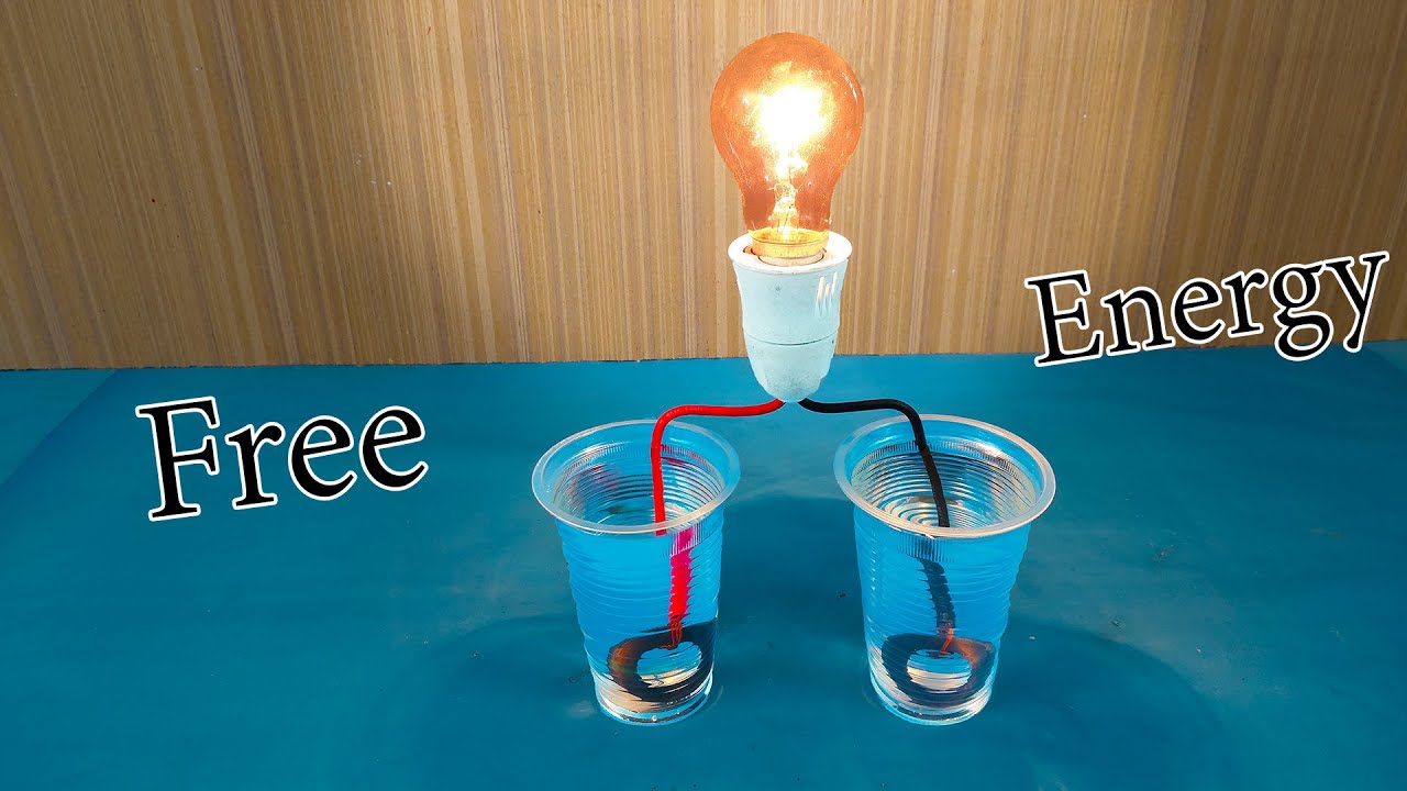 How to generate free electricity with water | Free energy - YouTube