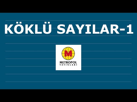 YÖS MAT-1 (KÖKLÜ SAYILAR-1)