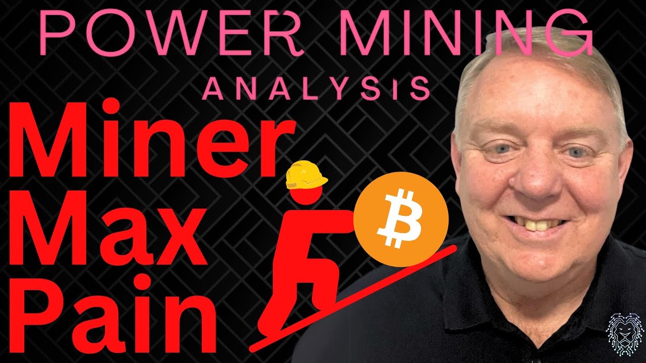 Miner Max Pain? | Bitcoin Miners Retreating | Bitcoin Price Analysis ...