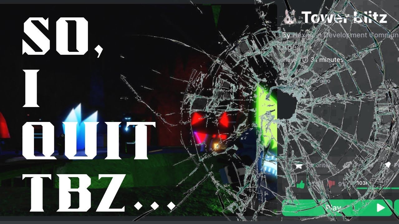 so i quit tower blitz... (roblox) - YouTube