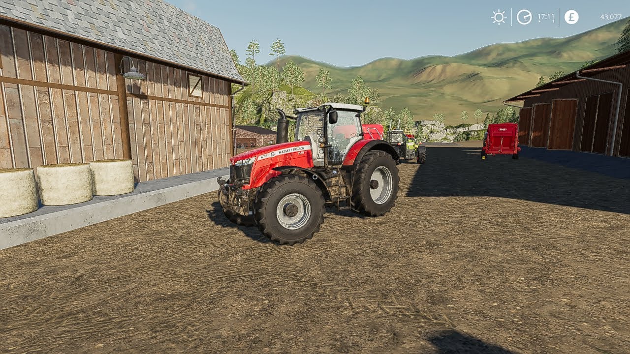 #FS19 playing my first save game ever with my map edit, Ravenport - YouTube