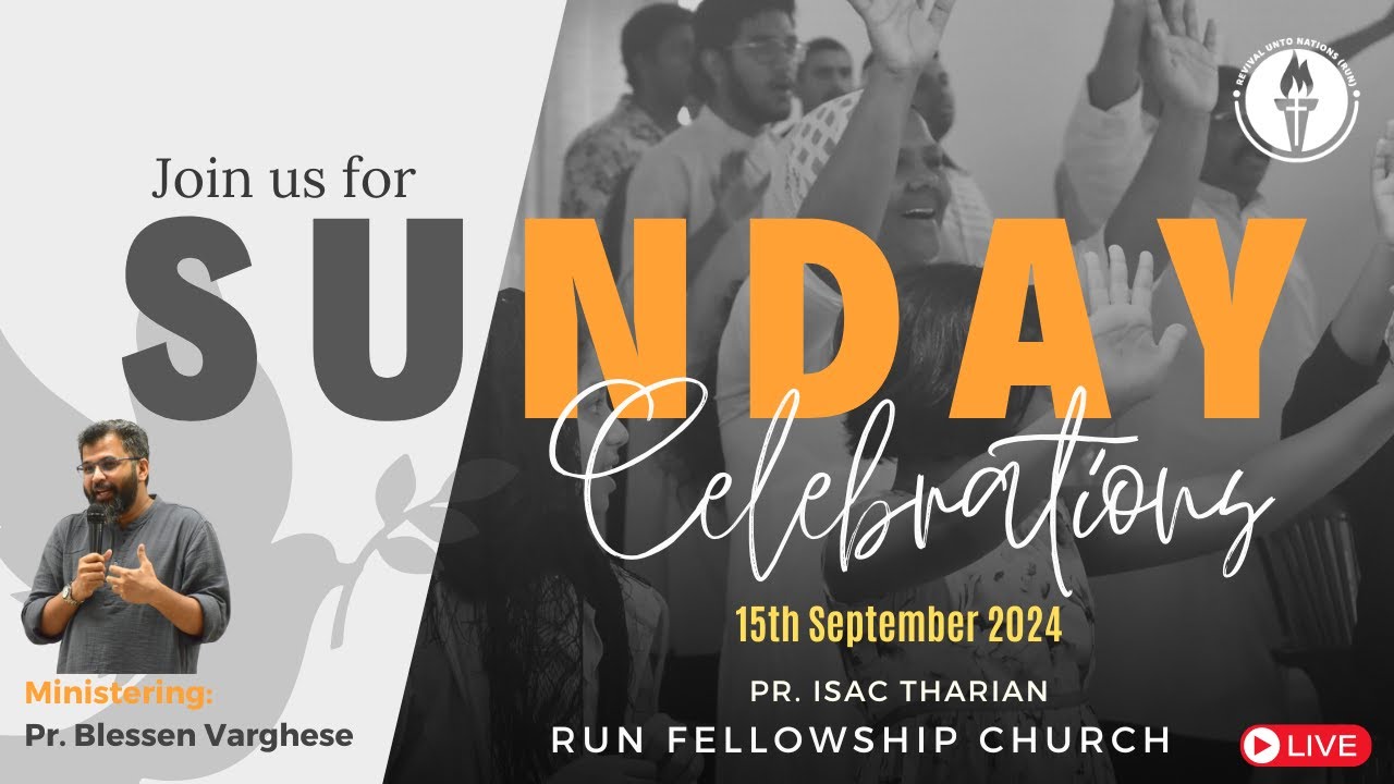 Sunday Celebrations | 15th Sep 2024 | Pr. Isac Tharian | Pr. Blessen ...