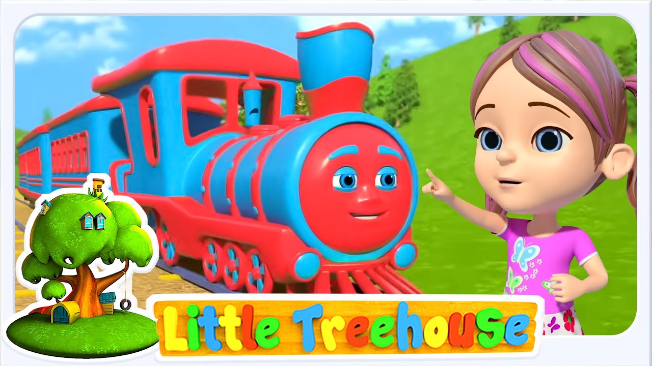 Little Tree House ล้อบนรถไฟ + เพิ่มเติม วิดีโอการศึกษาและเพลงกล่อมเด็ก ...