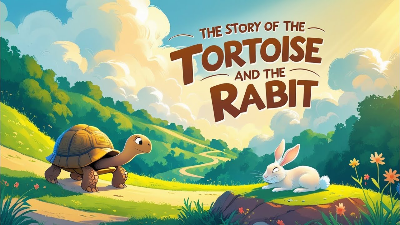 The Tortoise and the Rabbit | Moral Story for Kids | Must-Watch ...