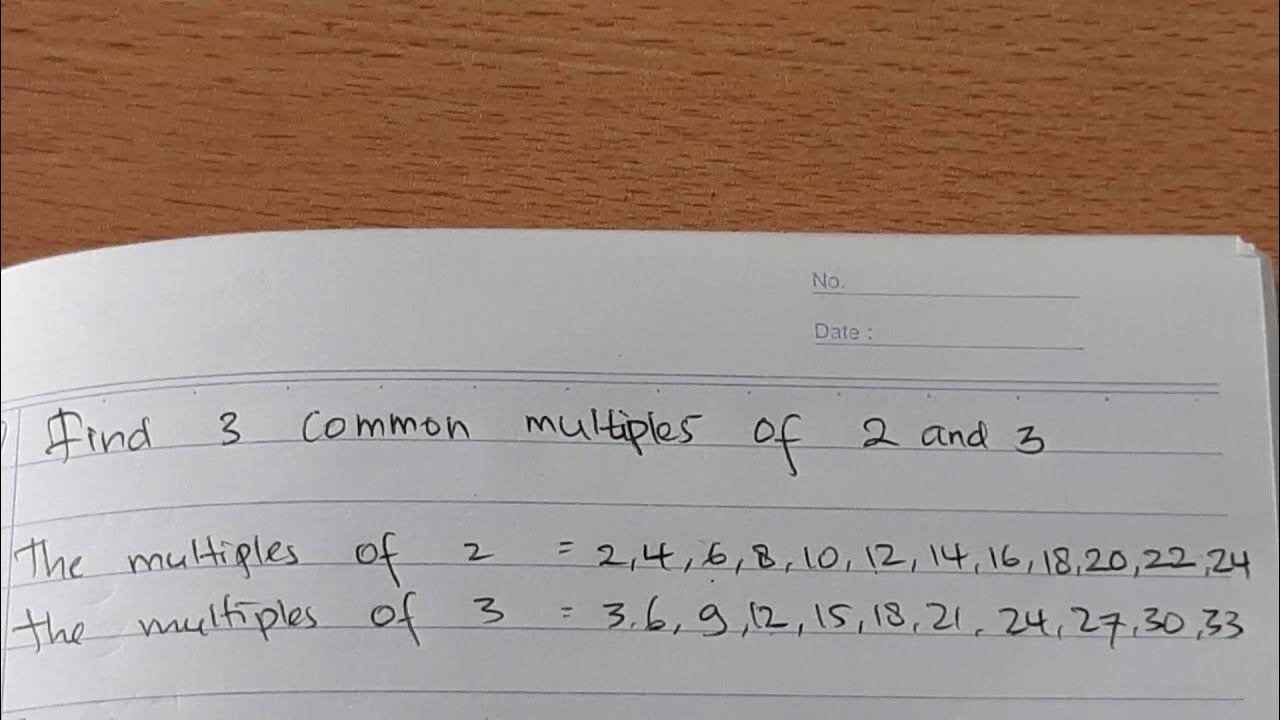 what-is-common-multiple-youtube