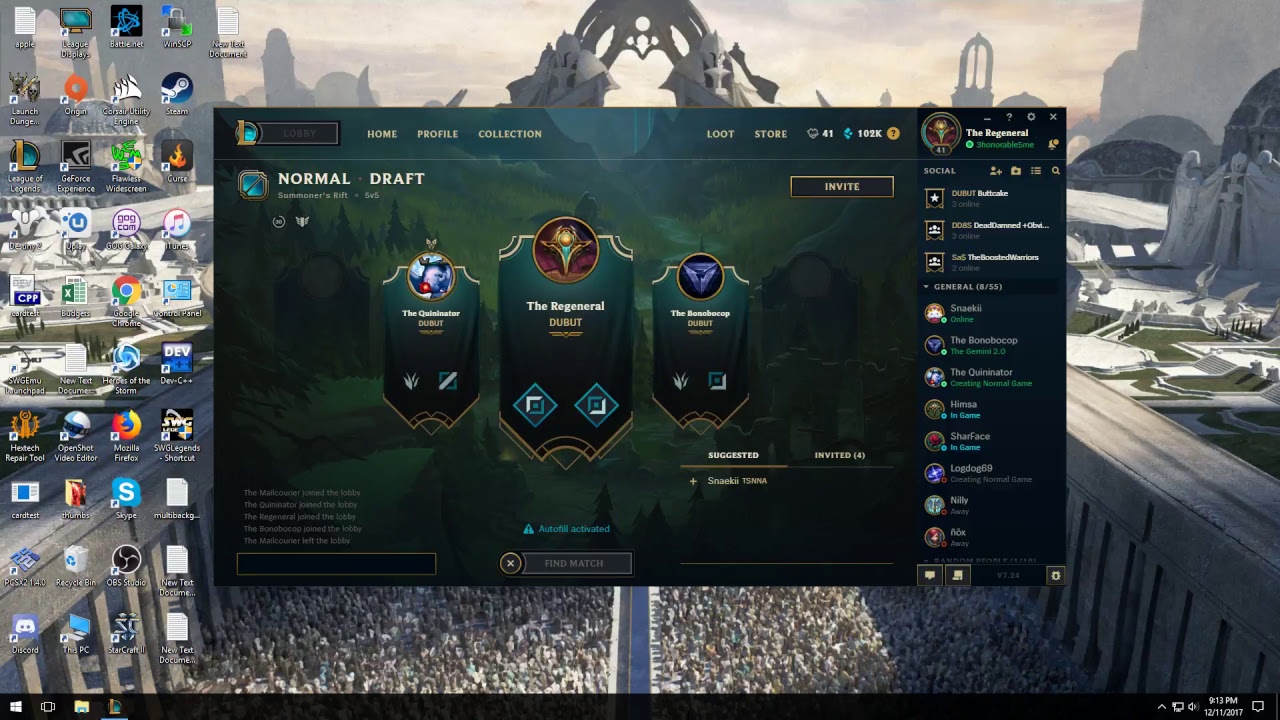 League of Legends, Normal Draft - YouTube