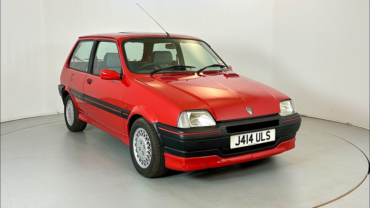 Rover Metro GTI - Just 18,000 miles from new! - YouTube