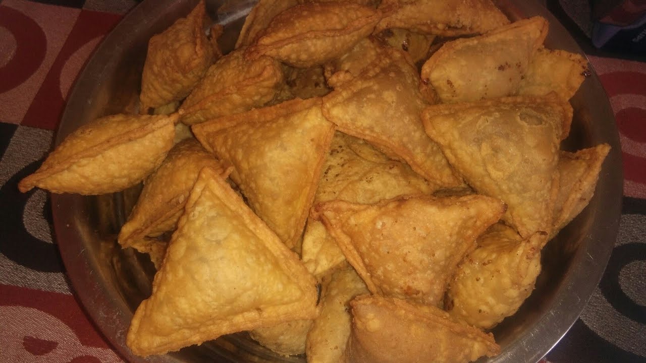 Sweet Samosa preparation step by step - YouTube