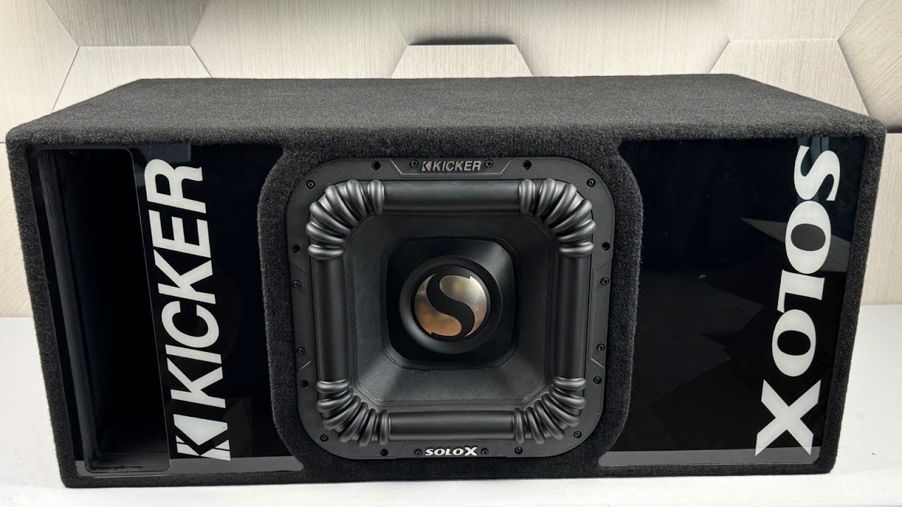 Kicker SoloX 15” Subwoofer Box Build | Proline-X Professional Series ...