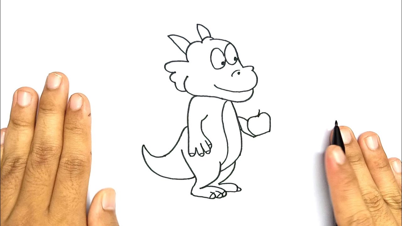 How To Draw Tong Tong | Cara Menggambar Tong Tong - YouTube