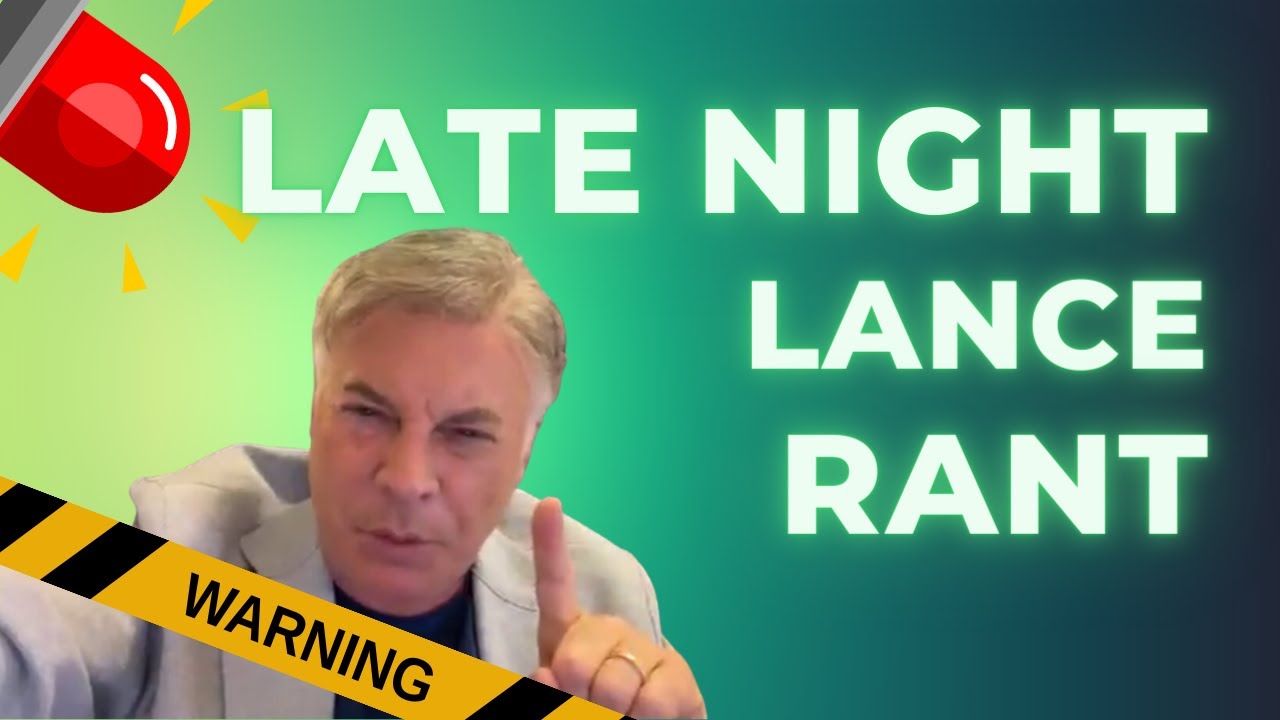 It’s TIME for a late night LANCE RANT! - YouTube