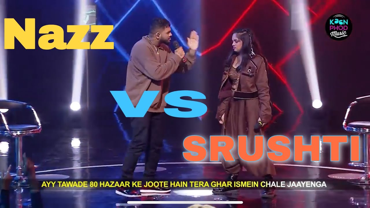 Nazz VS Srushti | Nazz, Srushti Tawade | Hustle 2.0 #hustle #music # ...