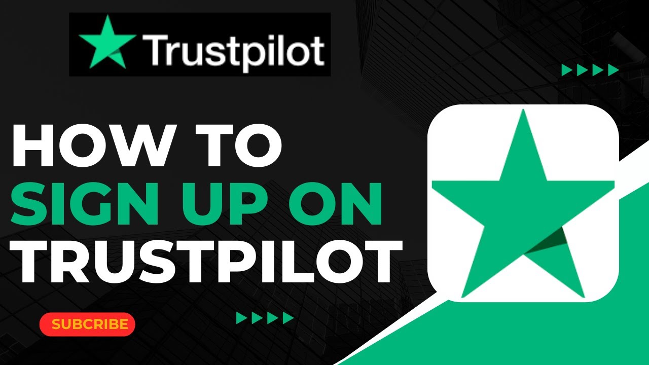 How To Sign up On Trustpilot App ! - YouTube