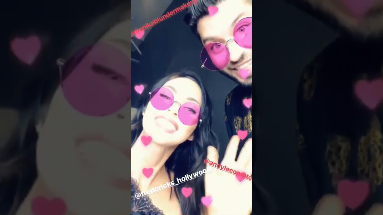 Megan Fox Shooting Frederick's Fall/Holiday 2018 Collection - YouTube