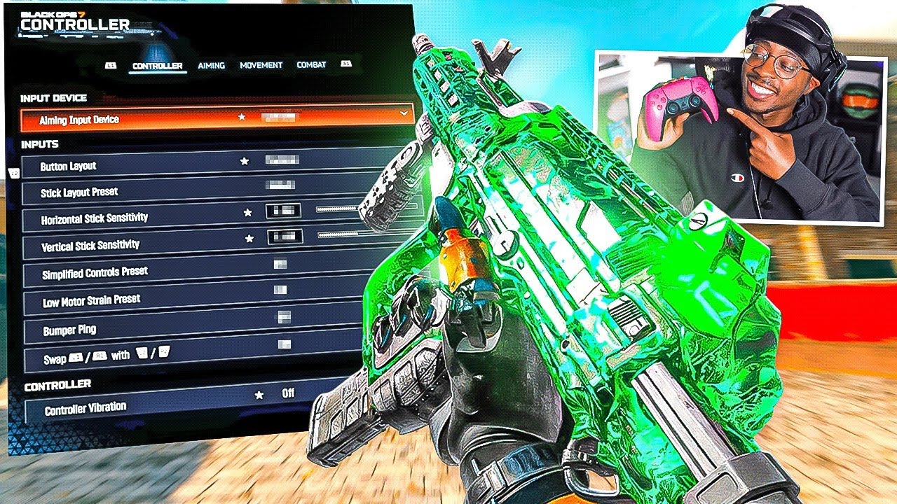 NEW BEST Warzone Controller Settings For AIM + Movement 🎮 - YouTube