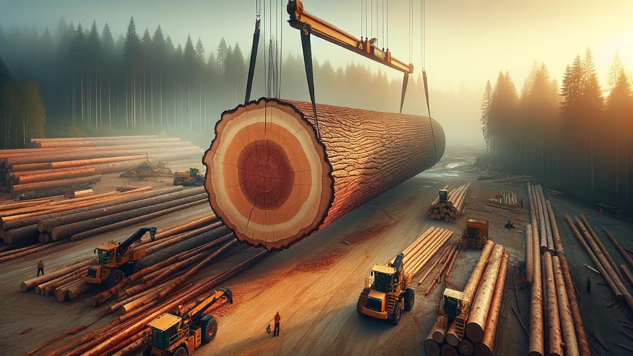 Maximizing Ancient Timber A Wood Factory's Millennium Old Saw in Action ...