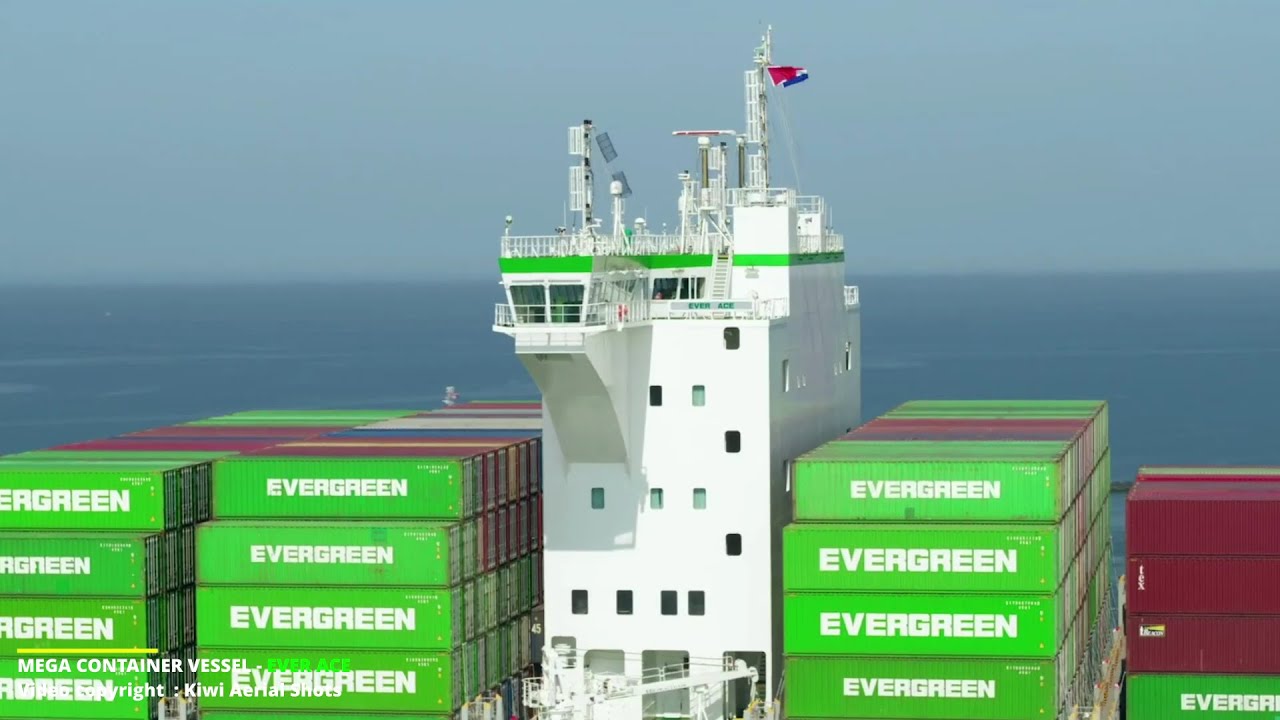Ever ACE - beautiful container ship - YouTube