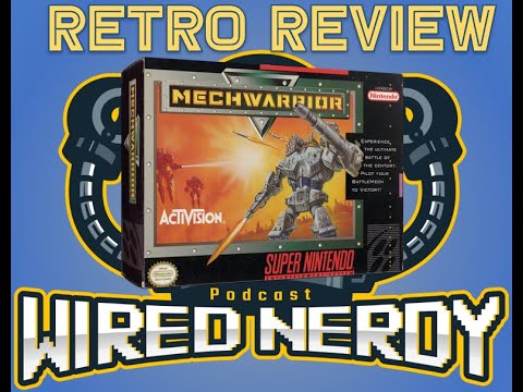 Wired Nerdy Retro Review - Mech Warrior - SNES - YouTube