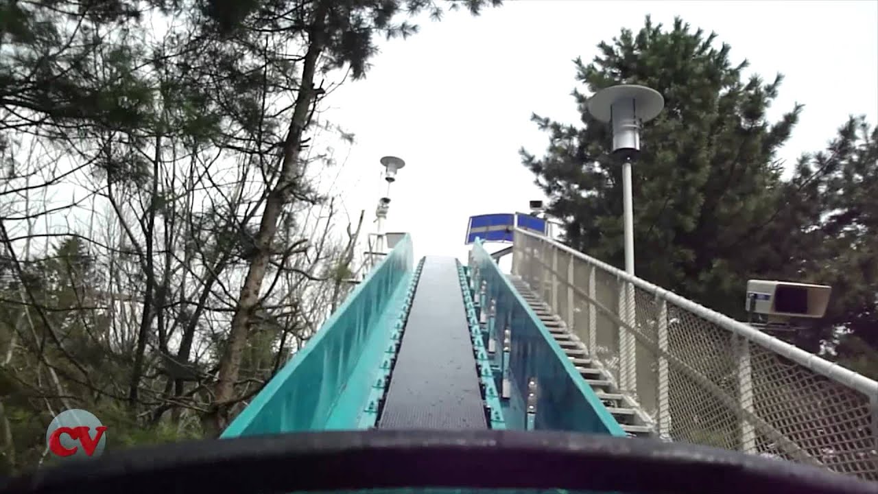 에버랜드 한국 Flume Ride Front Seat HD-POV Everland South Korea - YouTube