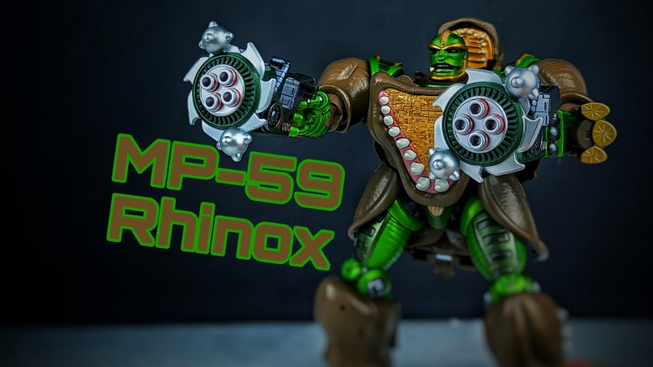 Takara Tomy || Transformers Masterpiece: MP-59 Rhinox - YouTube
