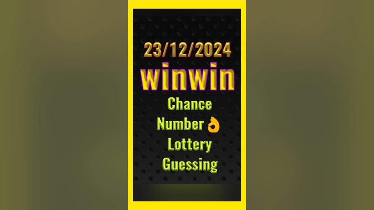 #shorts 23/12/2024 winwin kerala lottery guessing#chancenumbers - YouTube