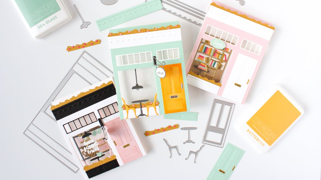 How To Create A Pop Up Shoppe Card - YouTube