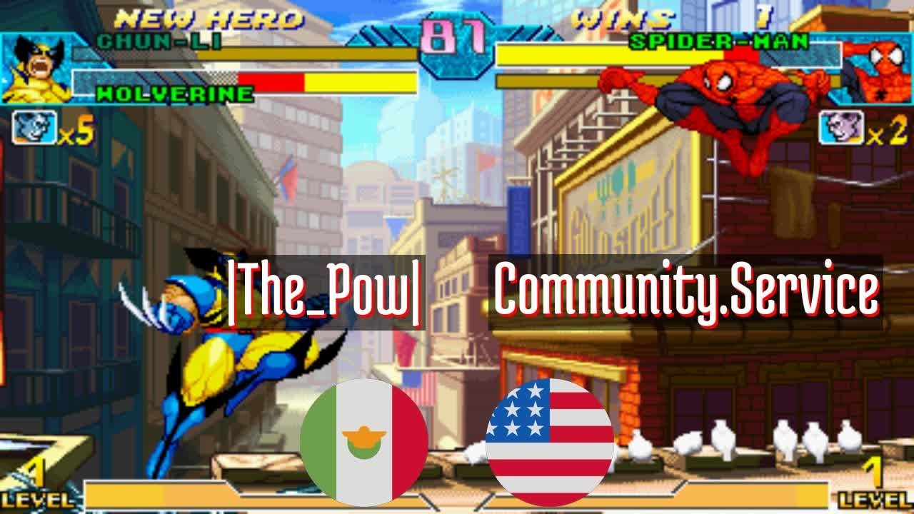 Marvel vs Capcom (FT5) - |The_Pow| (MX) vs Community.Service (US ...
