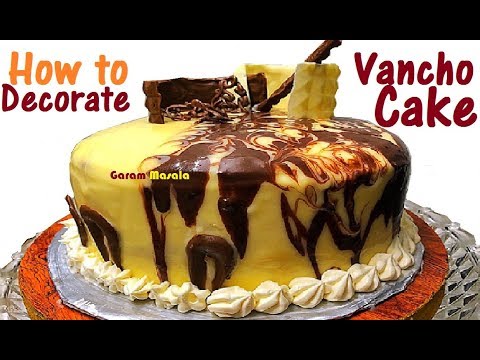 How to Decorate Vancho Cake വാൻചോ കേക്ക് Vancho Cake Decorating ...
