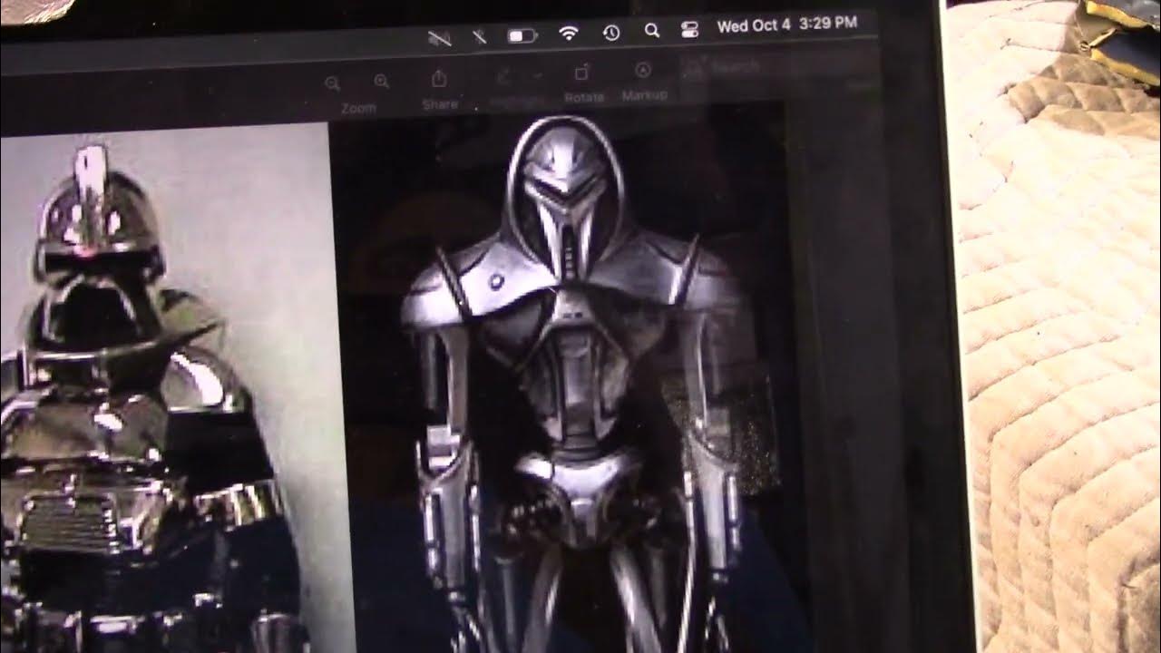 Cylon Costume DIY PT 1 - YouTube