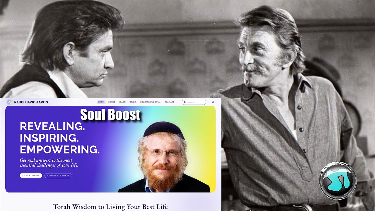 Kirk Douglas' Rabbi, Rabbi David Aaron & 'SOUL BOOST - a Q&A about G-D ...
