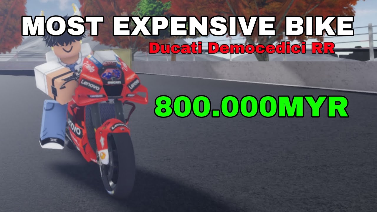 Roblox Drag Project Future [Most Expensive Bike Ducati Democedici RR ...