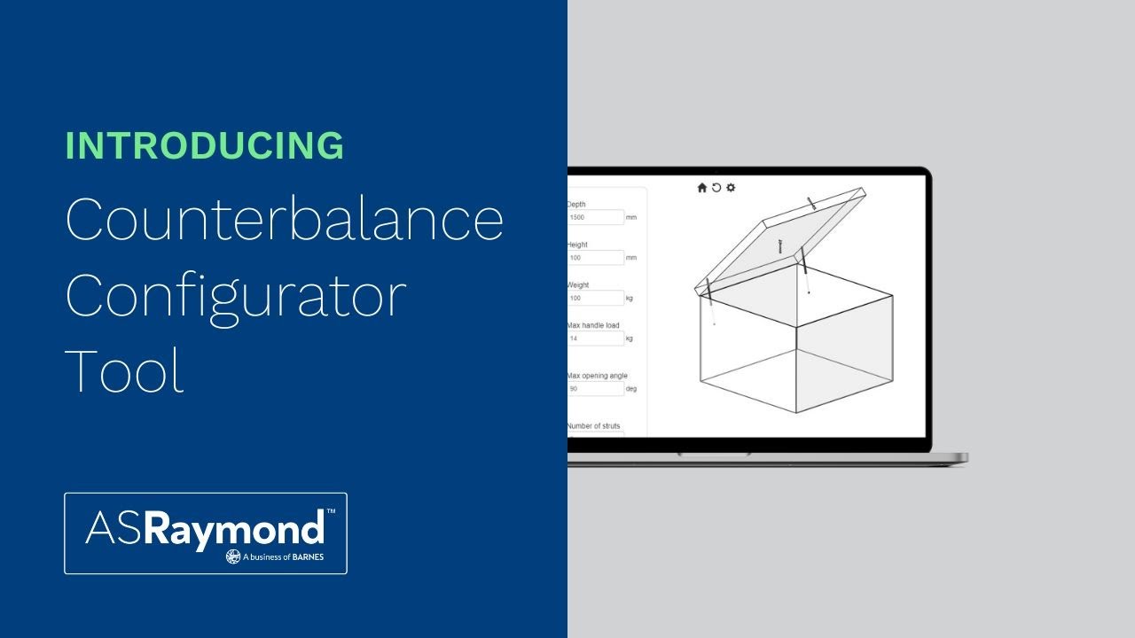 Introducing ASRaymond's Counterbalance Configurator Tool - YouTube