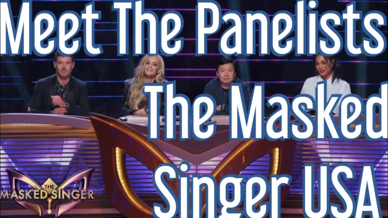 Meet The Panels Of The Masked Singer USA / The Masked Singer USA Season ...
