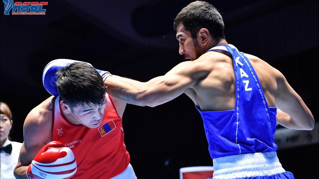 Aslanbek Shymbergenov (KAZ) vs. Byamba-Erdene Otgonbaatar (MGL) Asian ...