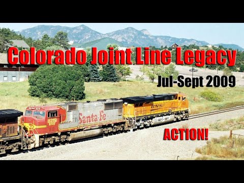 Jul-Sept 2009 Colo. Joint Line Legacy, BNSF SD70MAC SD75M SD70ACe C44 ...