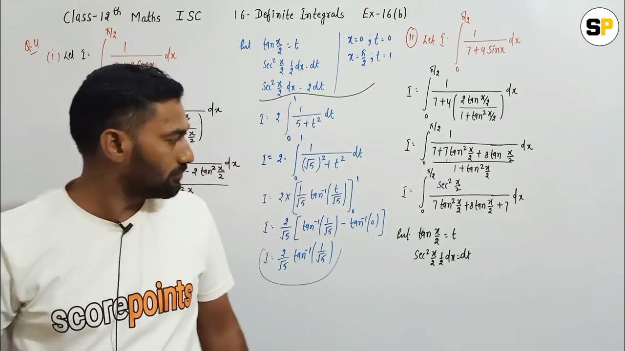 Class 12 Maths | Integrals | Definite Integrals | Integration | Chapter 16 | Ex-16(b) Q4 - YouTube