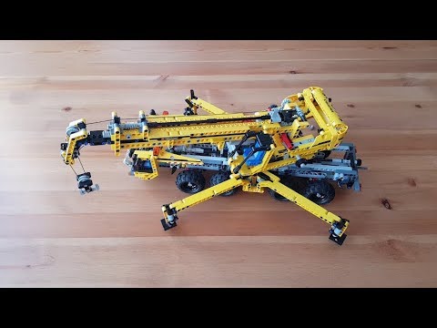 Lego #1. Lego Technic Mobile Crane 8053 - YouTube