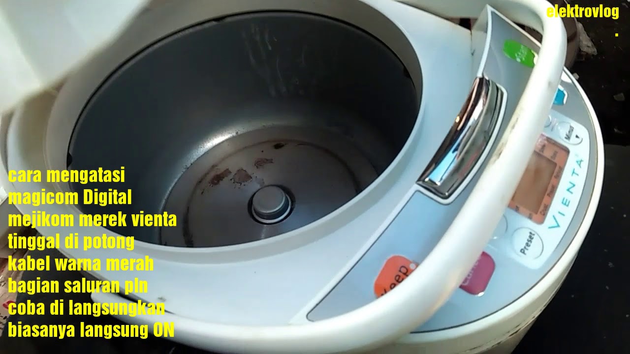 Cara mudah || service magicom digital || mati total || bisa berpungsi ...