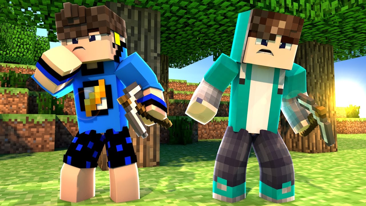 Minecraft: SURVIVAL - MINERANDO COM O PAULO! - YouTube