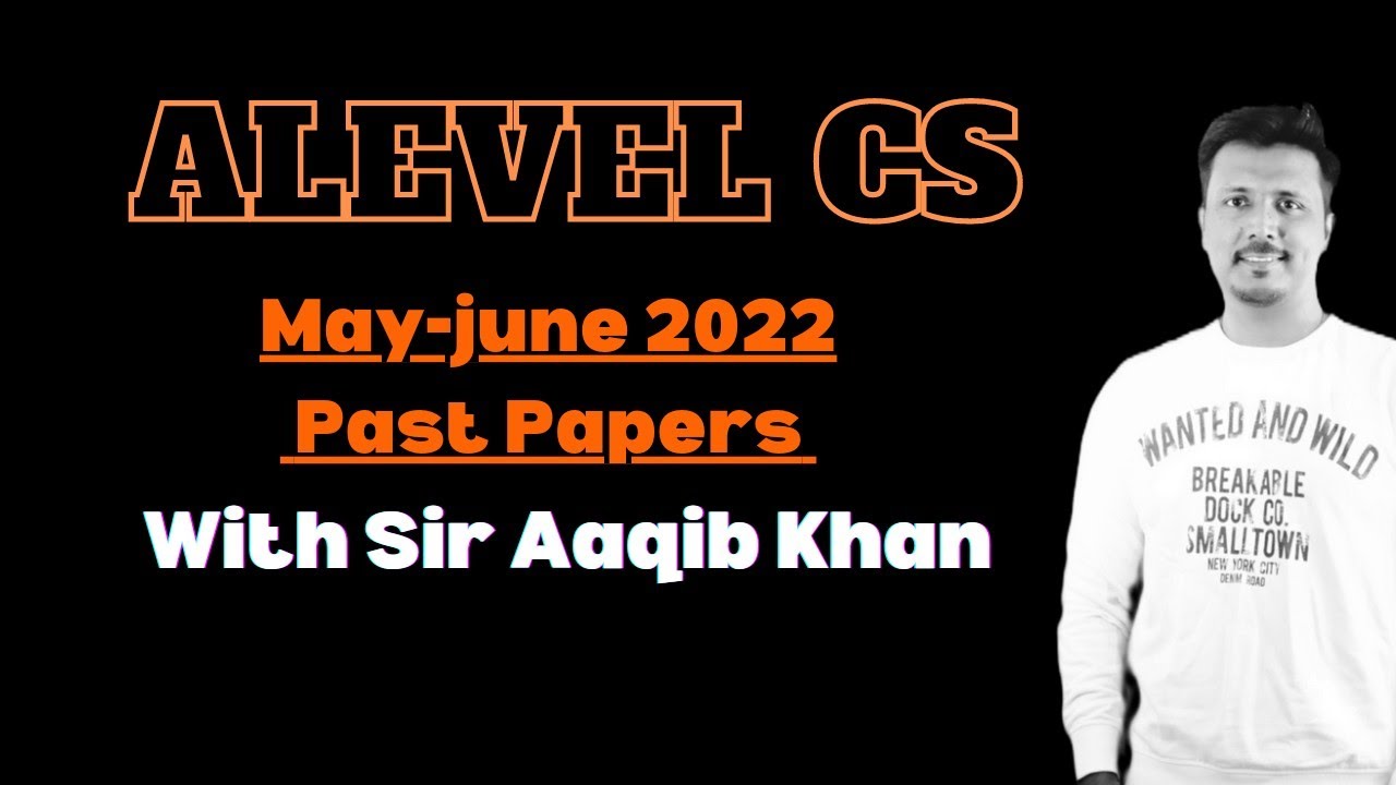 A Level 9618 Past Paper May June 2022 Youtube