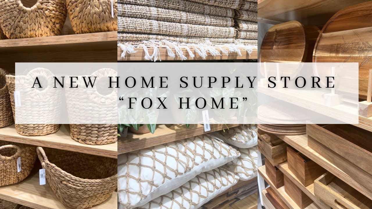 SOMETHING EXCITING|NEW HOME SUPPLY STORE|NEUTRAL|FOX HOME - YouTube