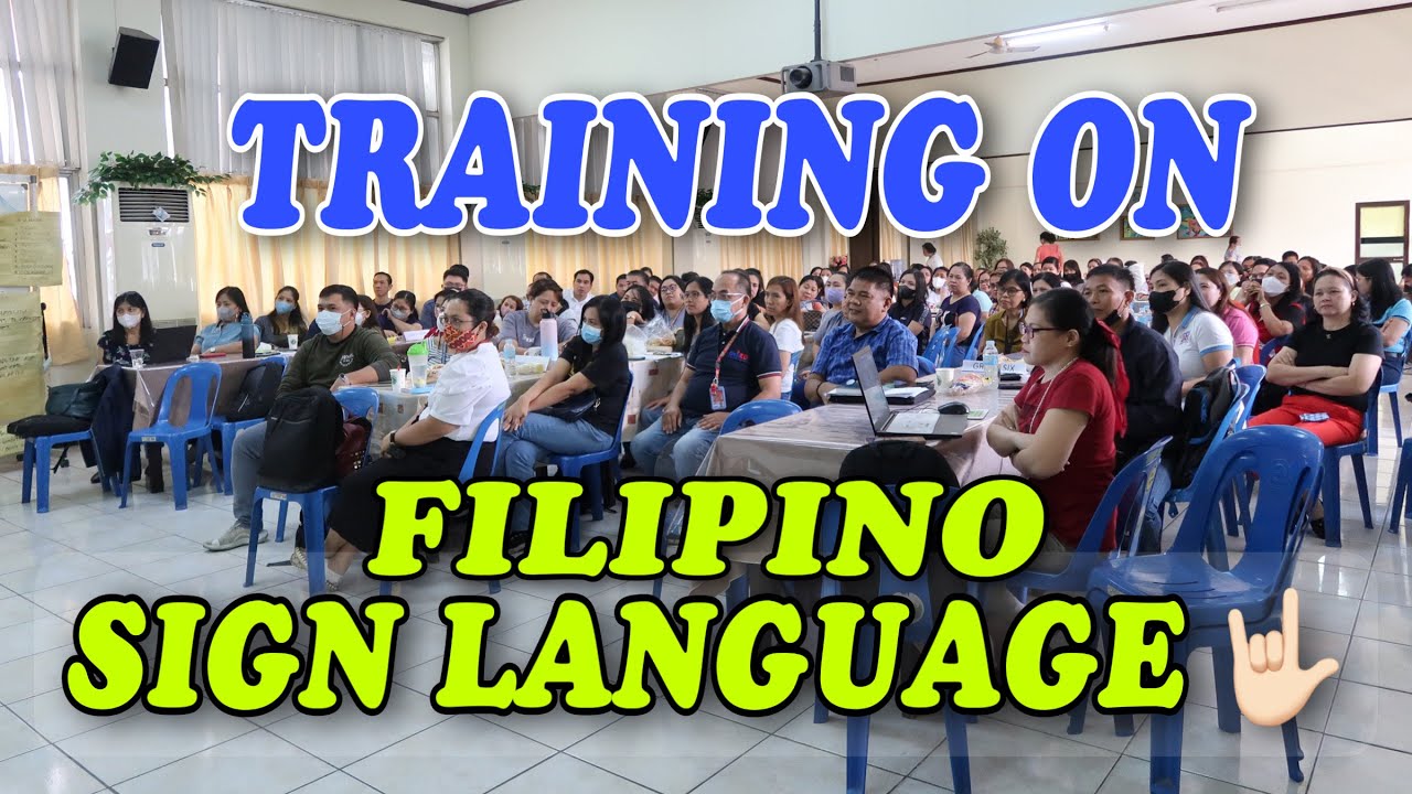 KURTV | TRAINING ON FILIPINO SIGN LANGUAGE IN PASIG ELEMENTARY SCHOOL ...