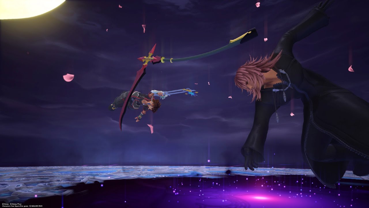 Marluxia Data Battle (Kingdom Hearts III - Proud) - YouTube