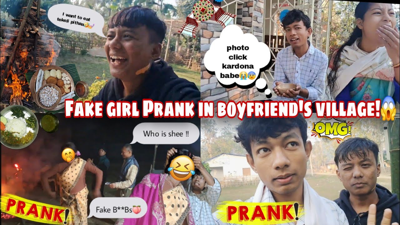 During Magh Bihu, I played a prank in my boyfriend's village ...