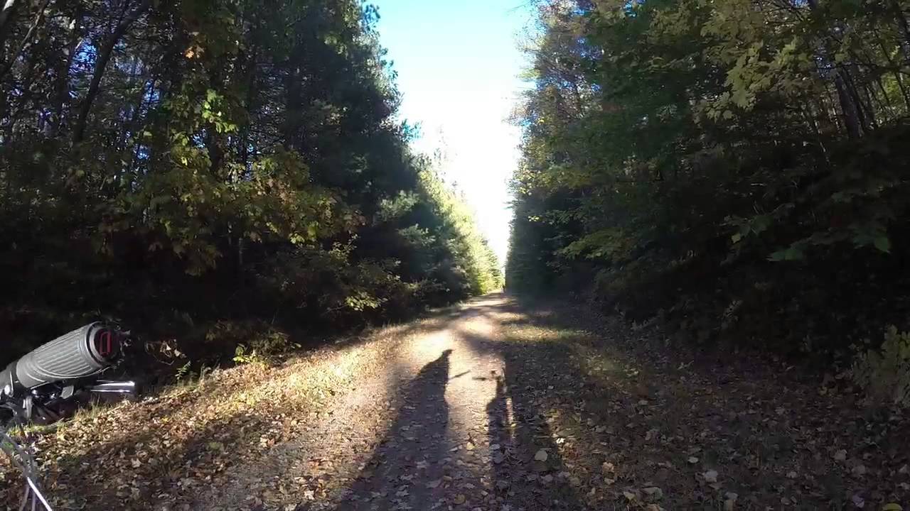 Northern Rail Trail, NH - Potter Place to Webster Lake - YouTube
