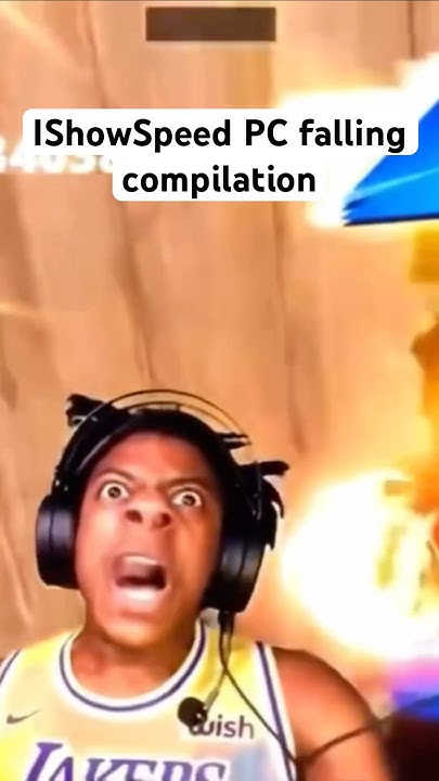 IShowSpeed’s PC falling on him. (Compilation) #foryou #fortnite #shorts - YouTube