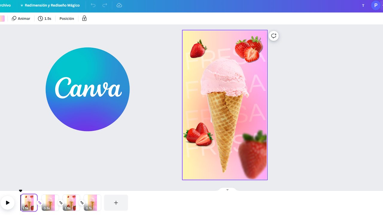 Animación en CANVA - YouTube