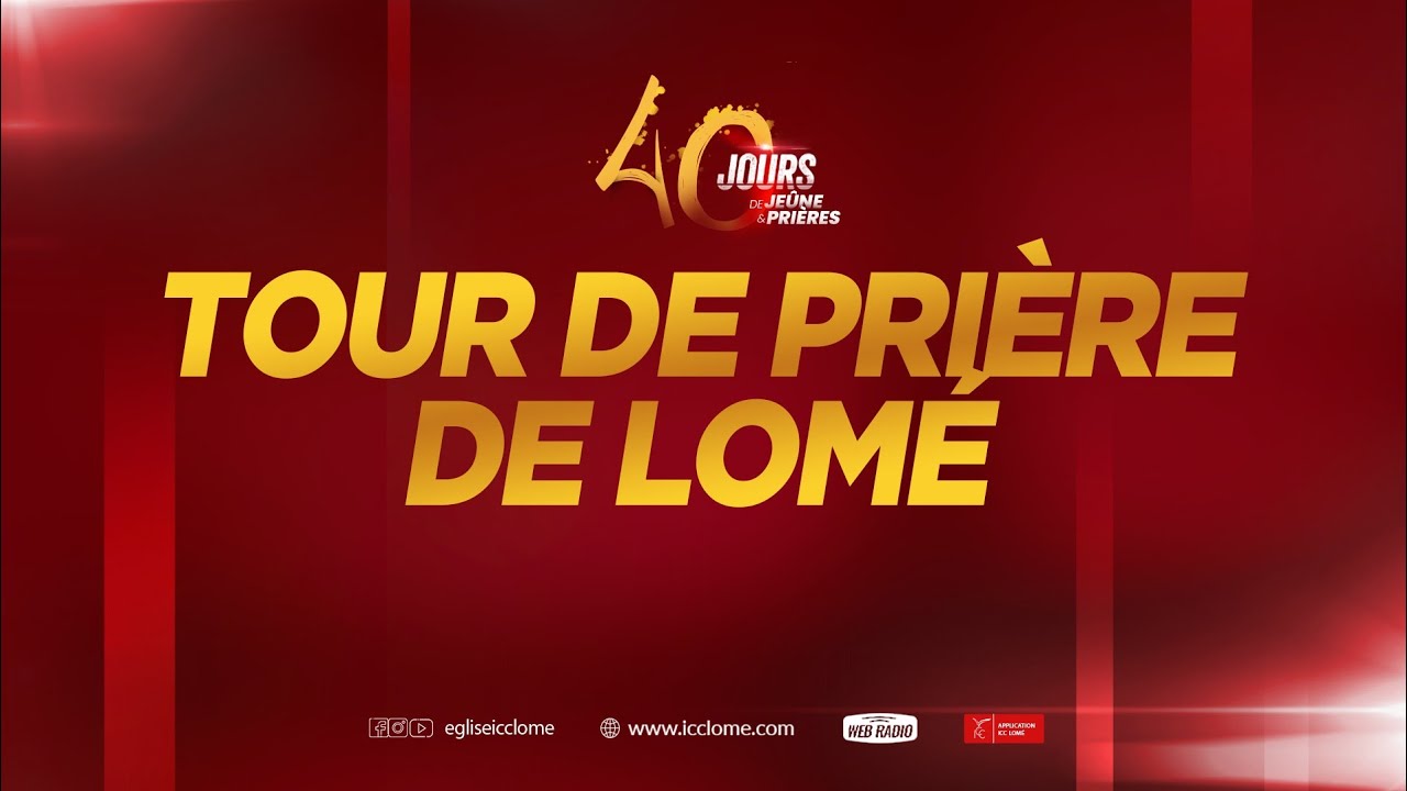 JOUR 9 - 40 JOURS DE JEÛNE ET PRIÈRES - MIDI | ICC Lomé - YouTube