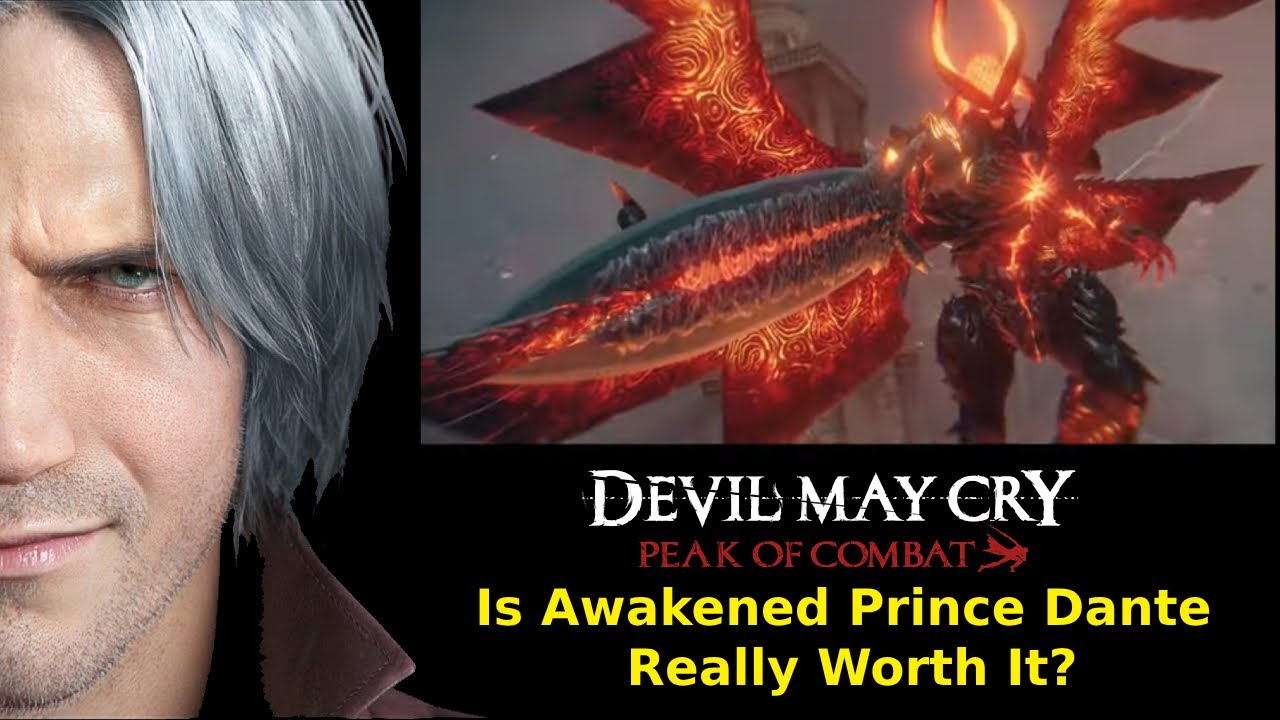 Devil May Cry: Peak of Combat - Understanding Awakened Prince Dante - YouTube
