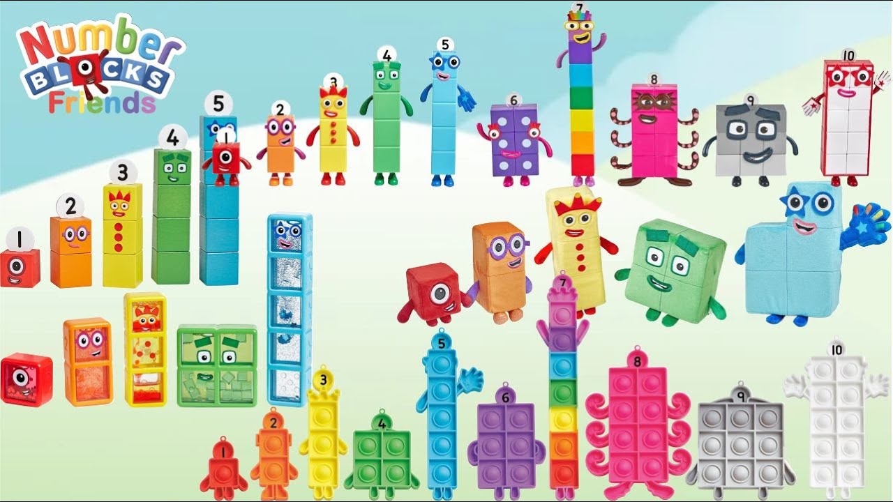 Numberblocks – 15 Minute Compilation Unboxing Character Numberblocks ...